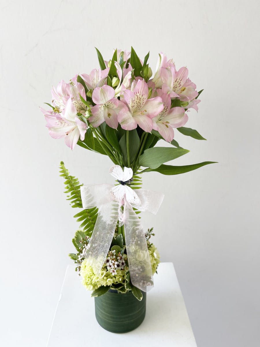 Alstroemeria Topiary | Marco Island Florist (FL) Same-Day Flower Delivery